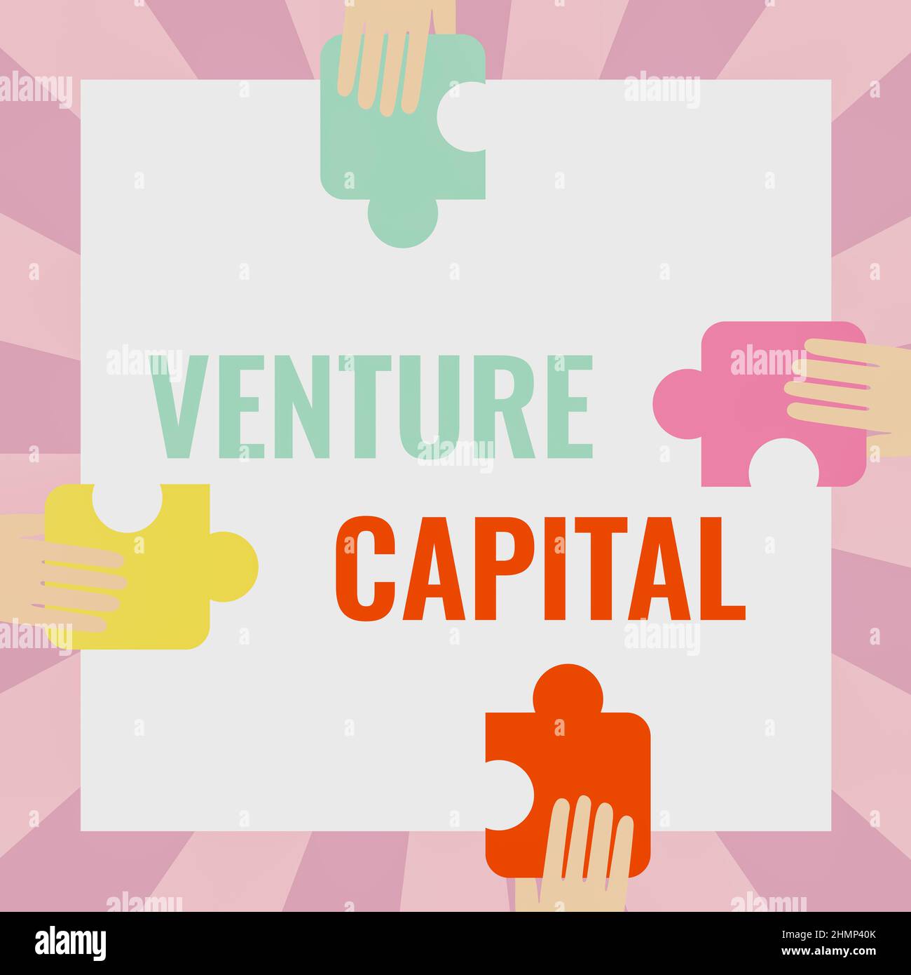 Text showing inspiration Venture Capital. Business concept Venture ...