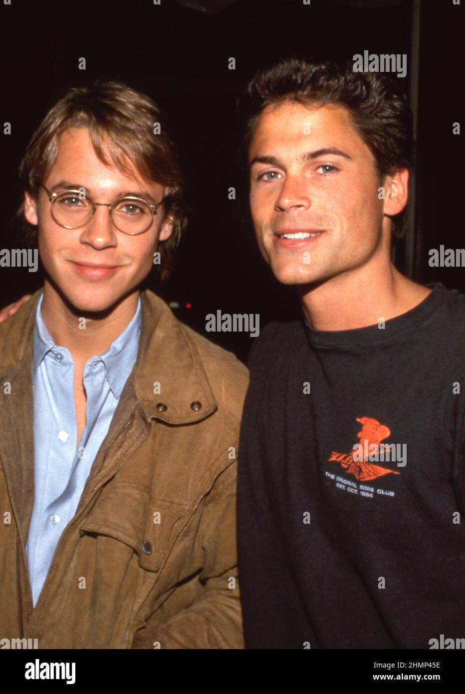 Chad Lowe and Rob Lowe Circa 1980's Credit: Ralph Dominguez/MediaPunch ...