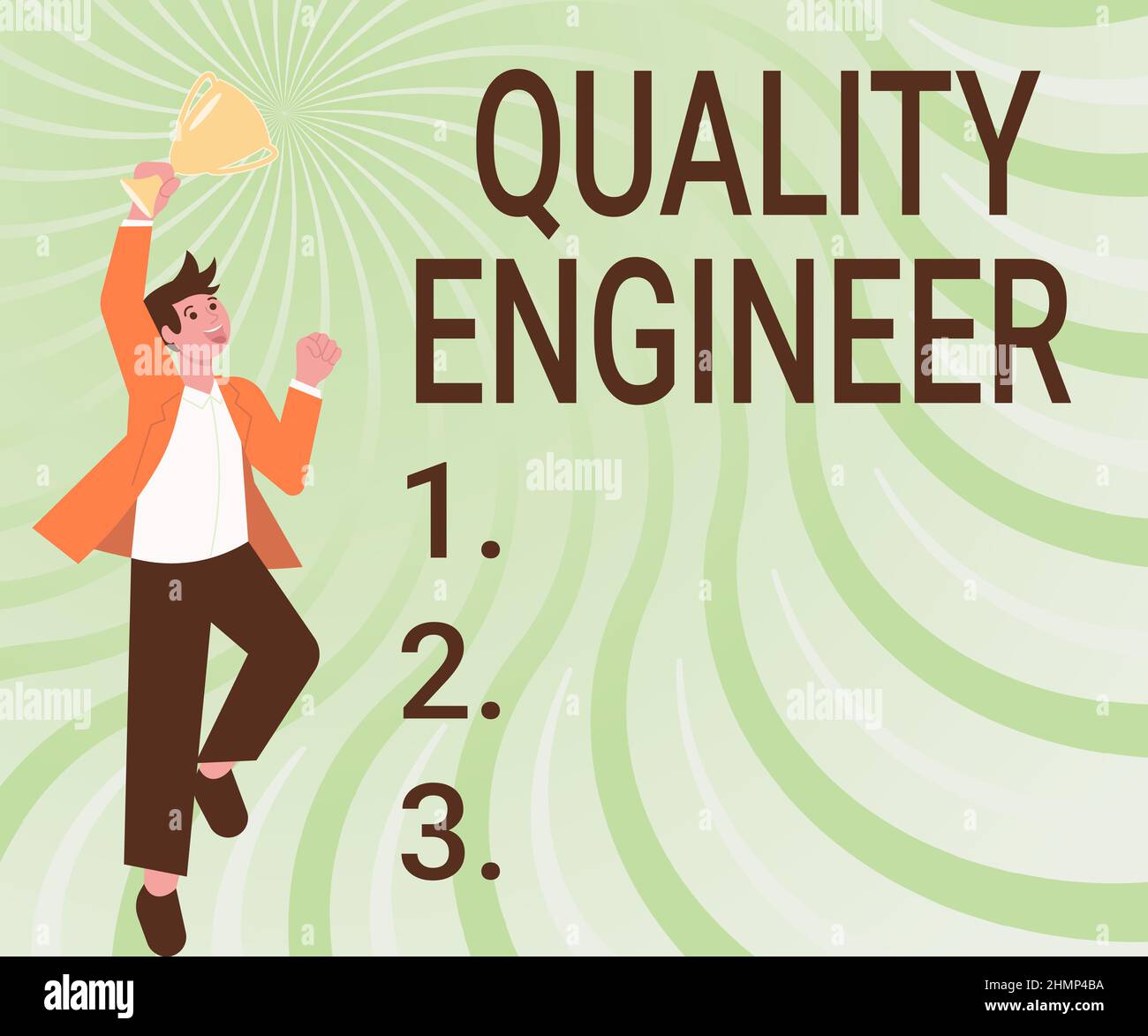 Hand writing sign Quality Engineer. Business showcase ensure the ...