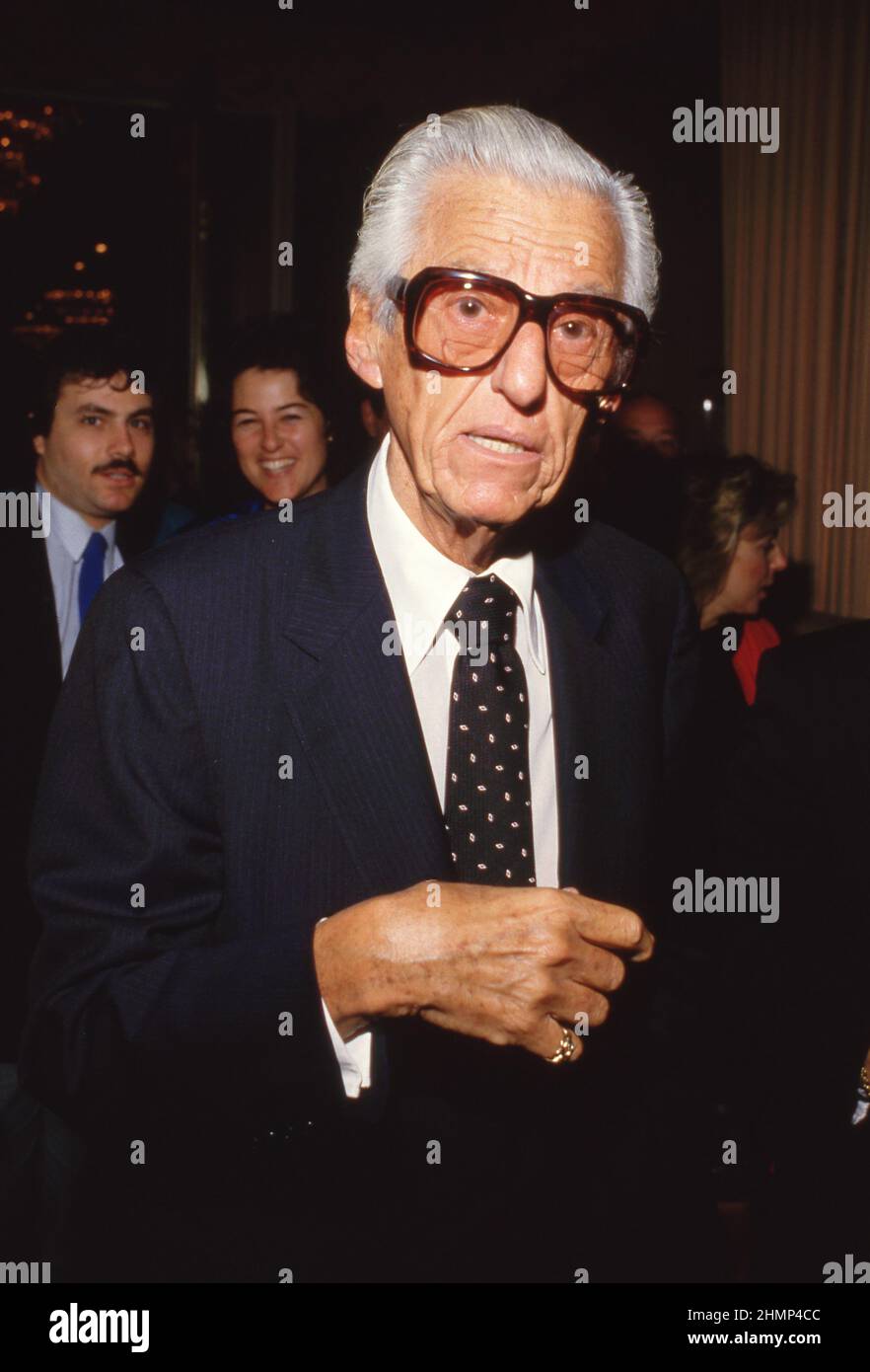 Lew Wasserman Circa 1980's Credit: Ralph Dominguez/MediaPunch Stock ...