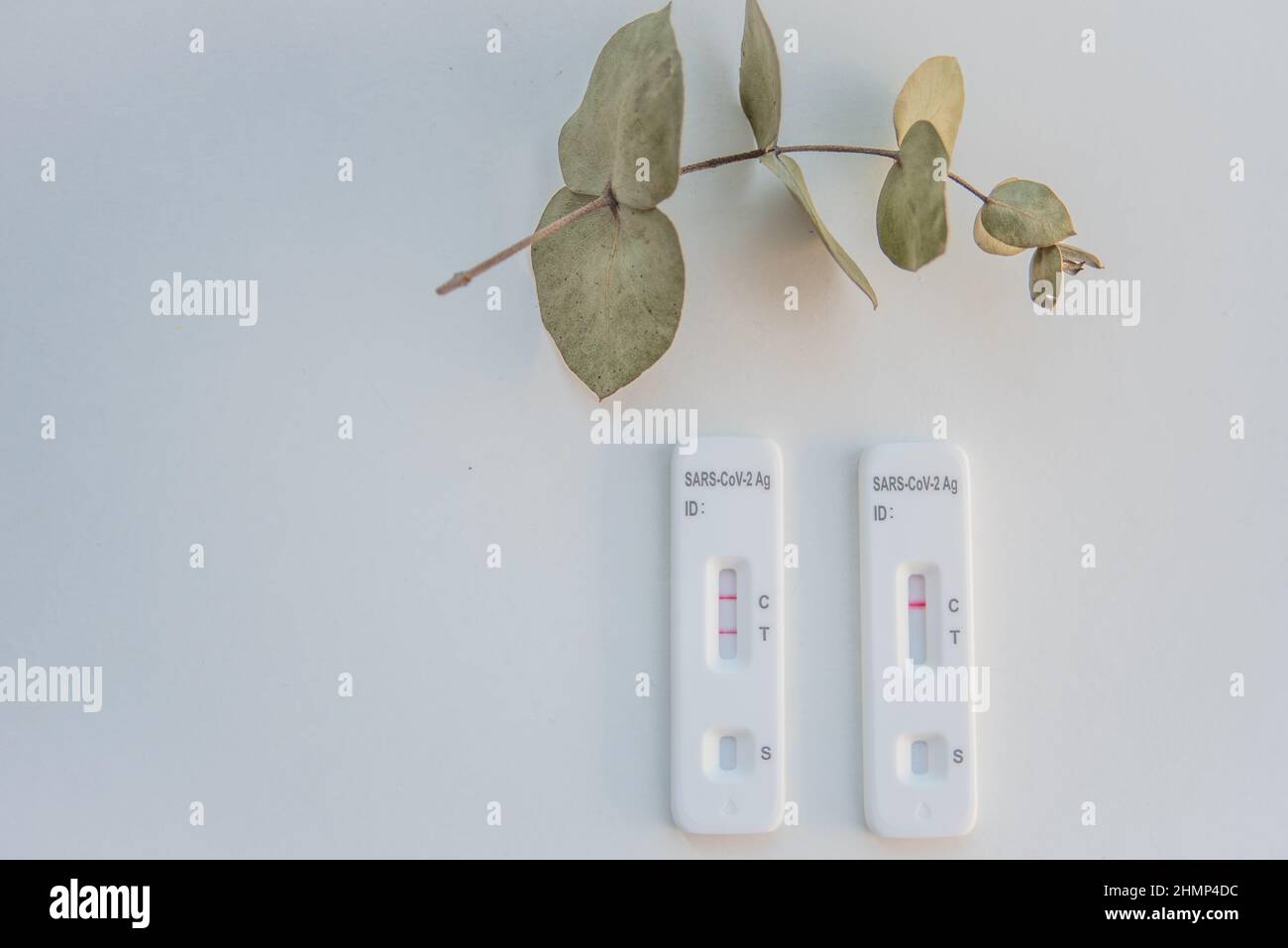 Covid-19 positive test Stock Photo - Alamy