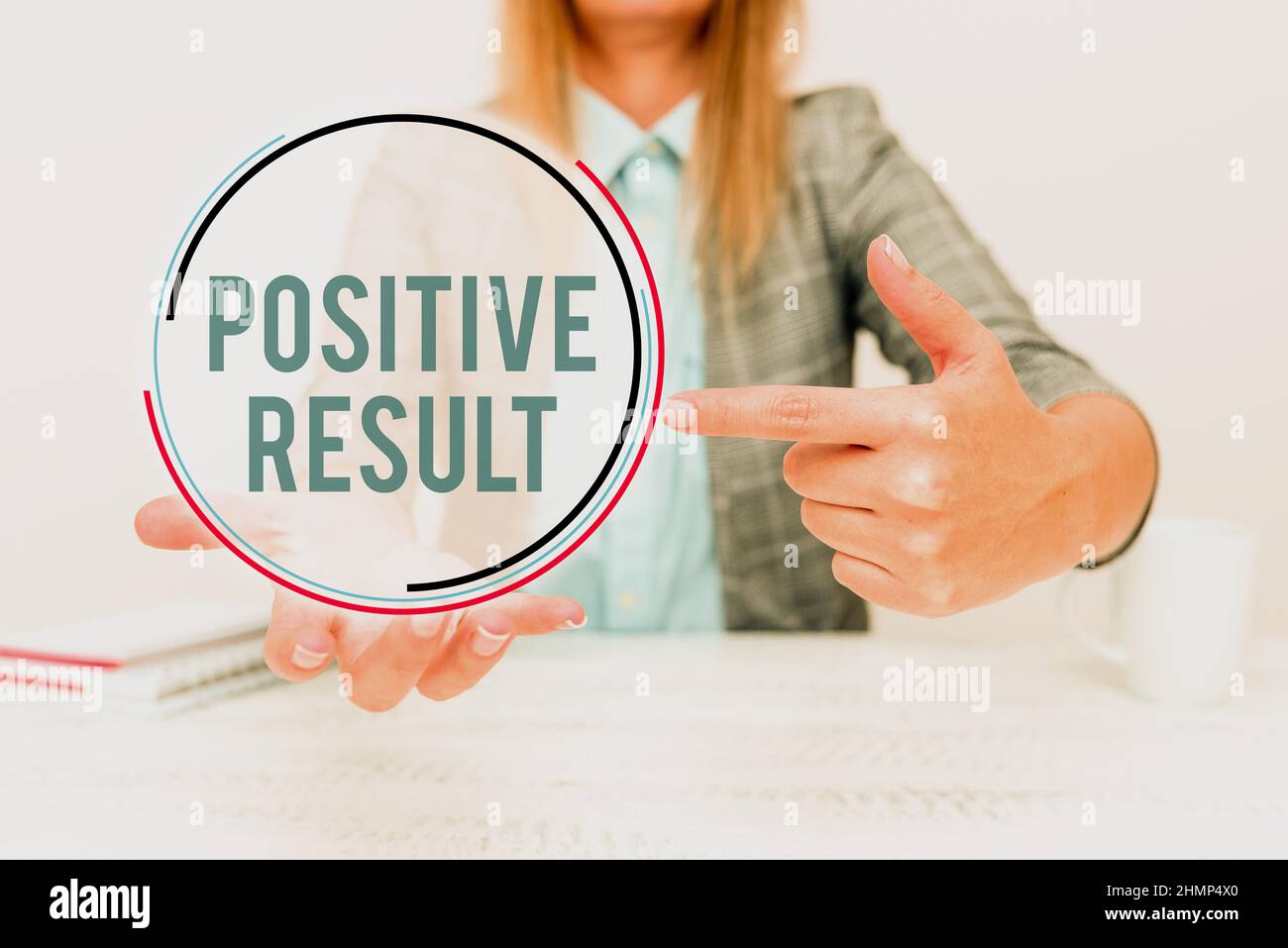 Inspiration showing sign Positive Result. Internet Concept shows that a ...