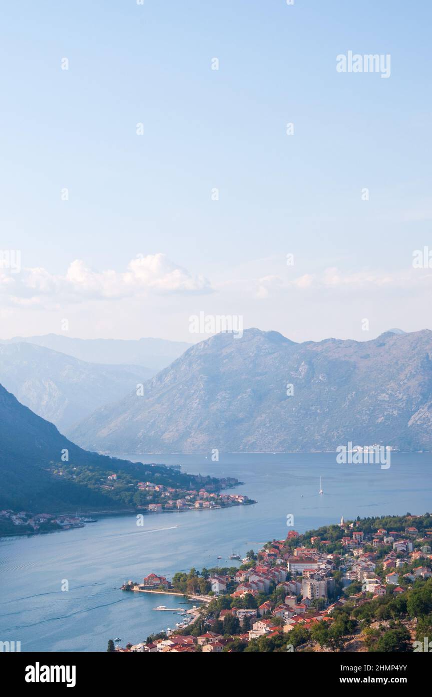 Bay kotor sunset dobrota hi-res stock photography and images - Alamy