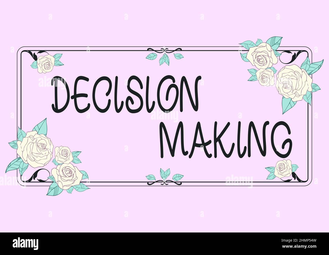 Conceptual caption Decision Making. Concept meaning The act of deciding ...