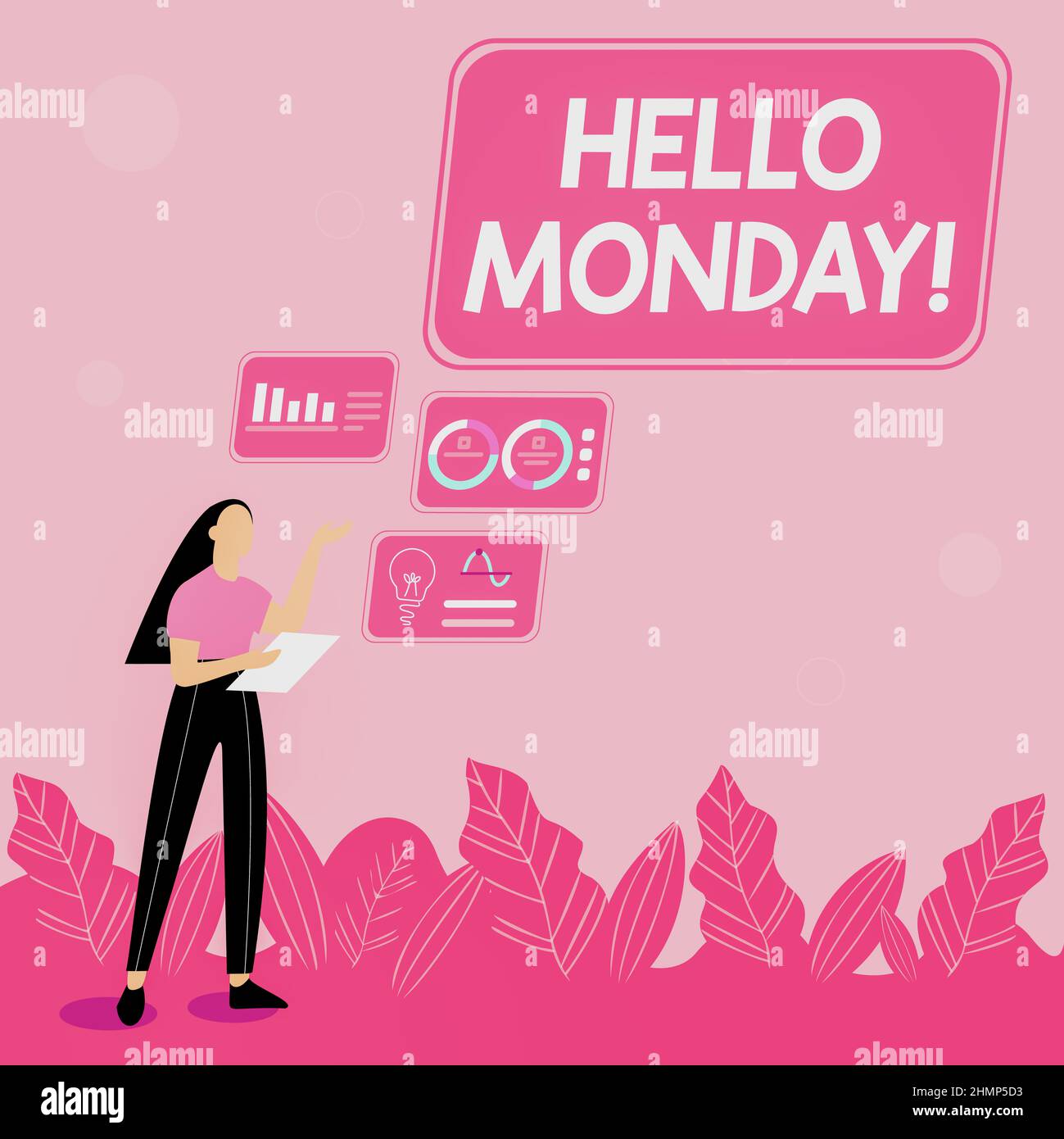 Hello Monday Girls Logo Hello Monday Png Images | PNGEgg