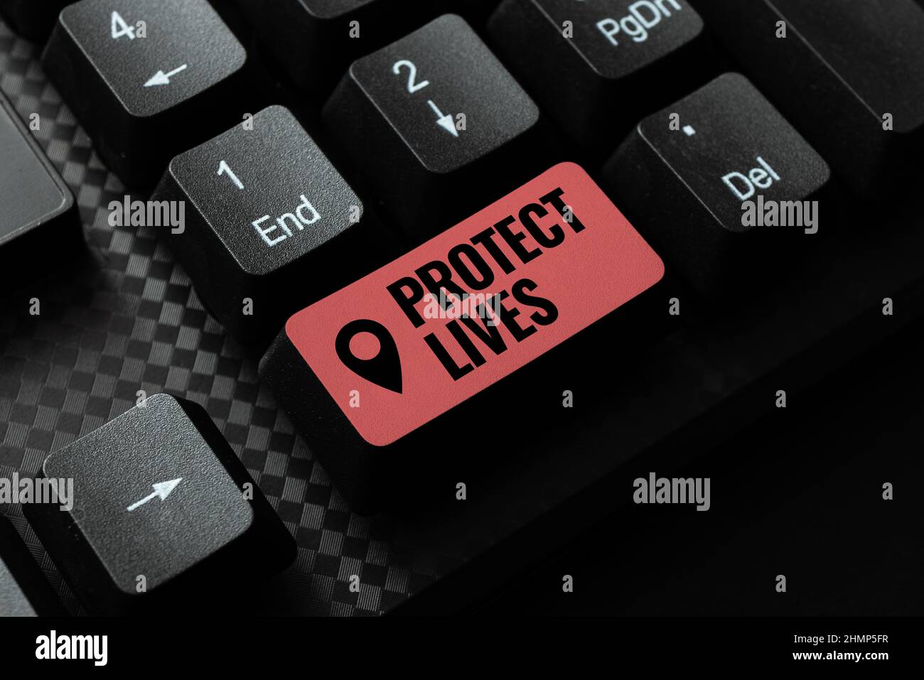 Hand writing sign Protect Lives. Word Written on to cover or shield ...