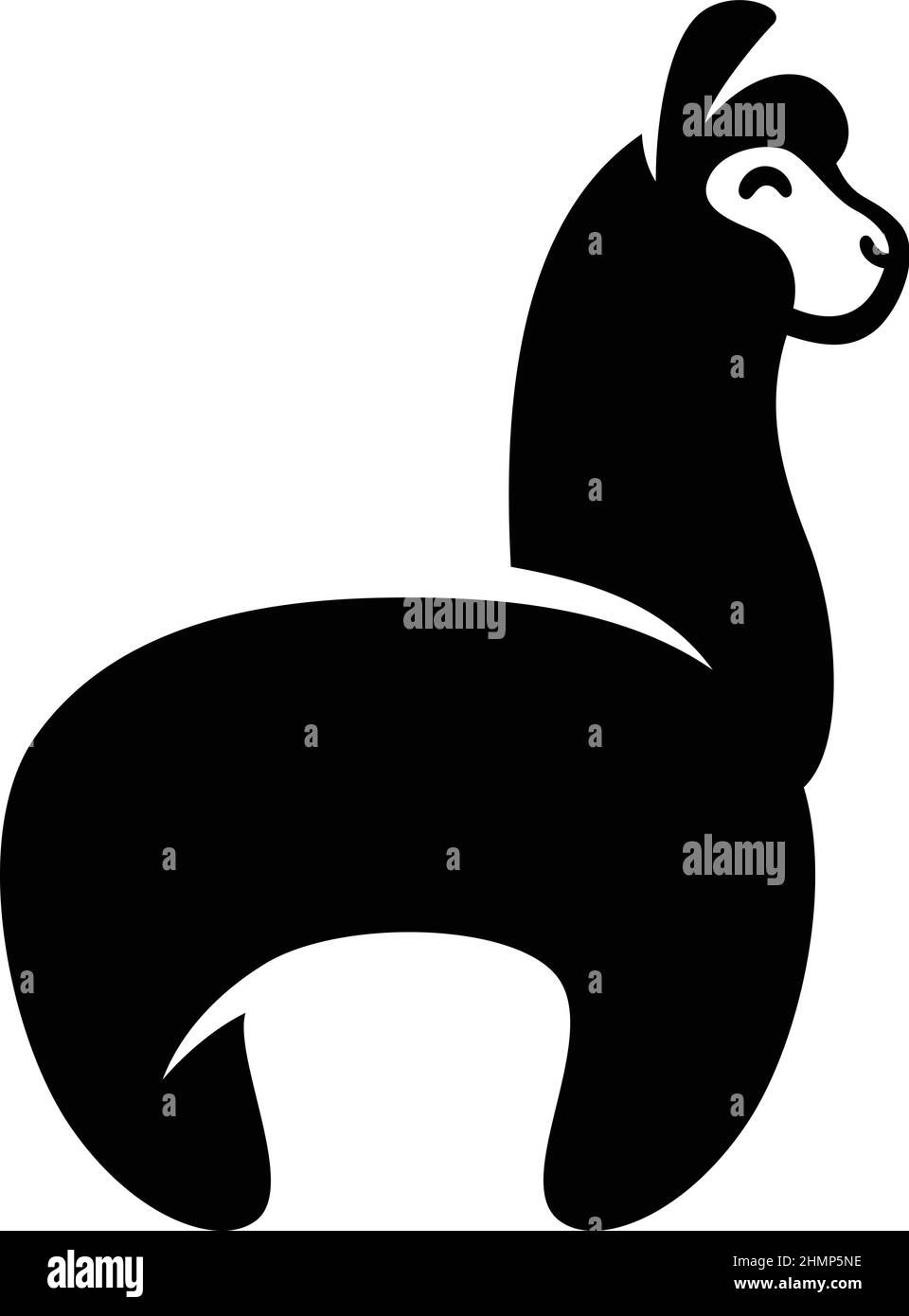 Camel simple flat black Cut Out Stock Images & Pictures - Alamy
