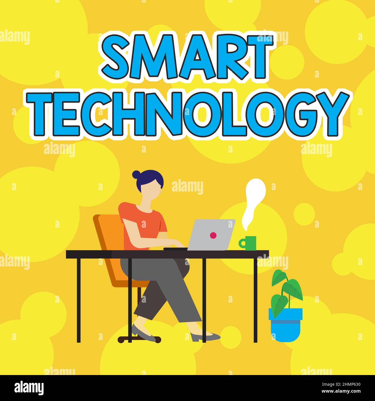 Handwriting text Smart Technology. Conceptual photo gadgets or device ...