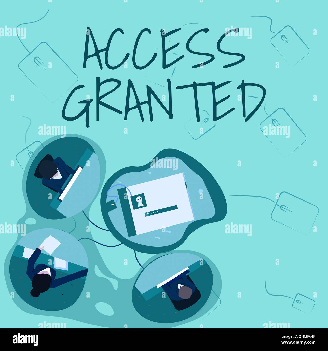 Handwriting text access denied hi-res stock photography and images - Alamy