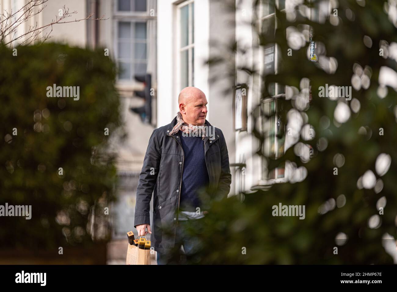 Denmark citizen walking around window shopping Stock Photo - Alamy