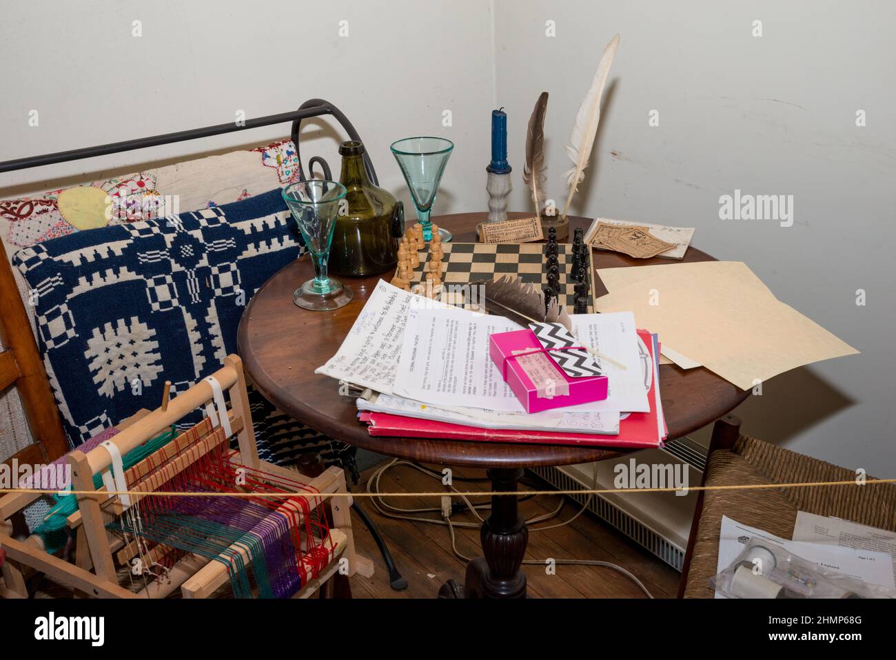 Colonial American Artifacts Stock Photo - Alamy