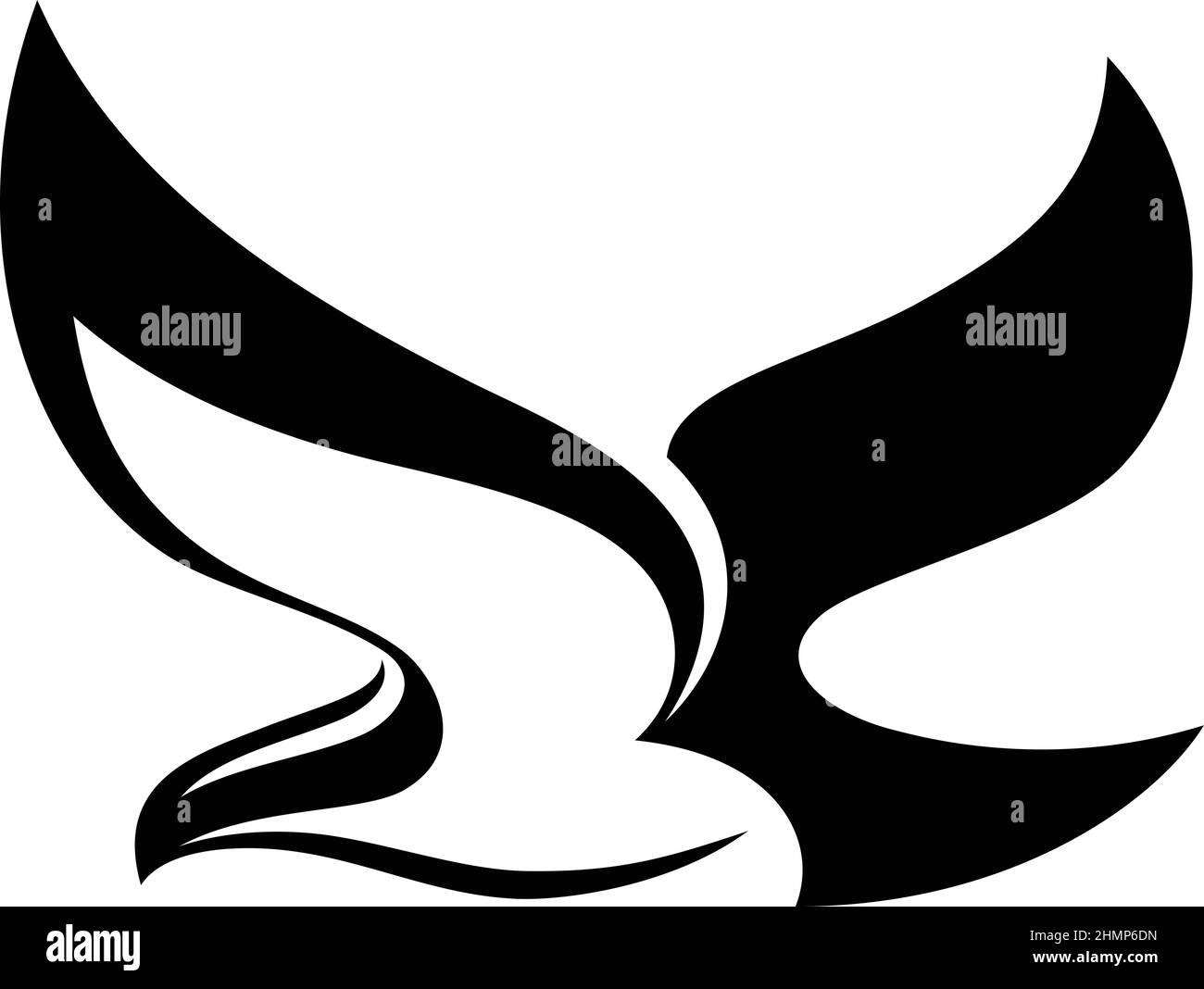 Simple Vector of Flying Bird Stock Vector Image & Art - Alamy