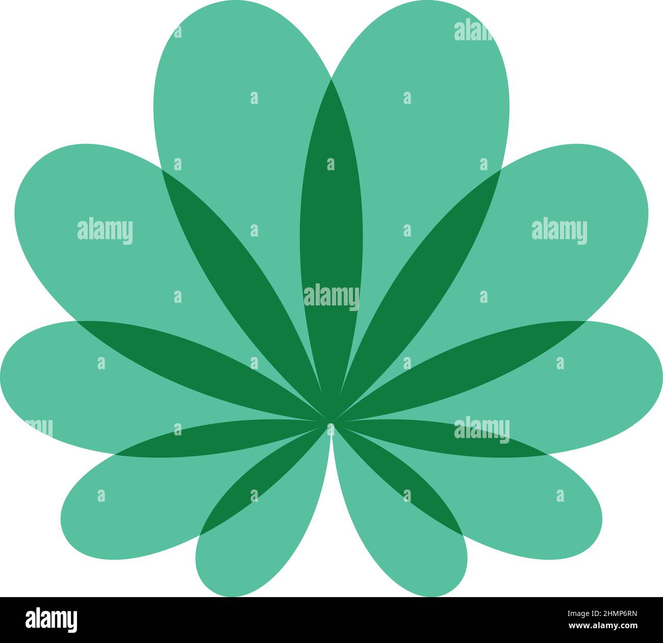 Cannabis marijuana leaf logo hi-res stock photography and images - Alamy