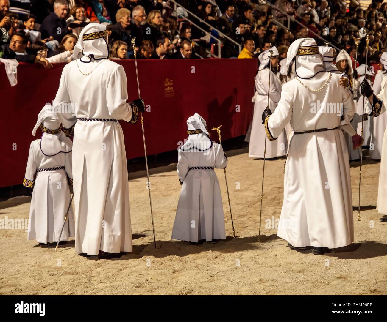 Holy Week Parade through the city of Lorca Stock Photo - Alamy