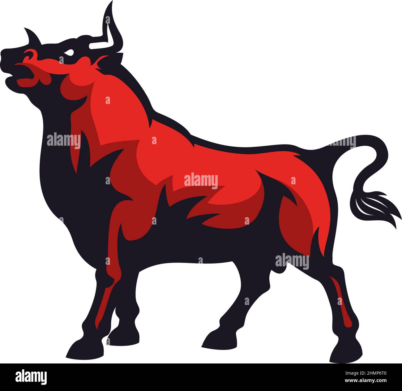 Angry looking bull hi-res stock photography and images - Alamy