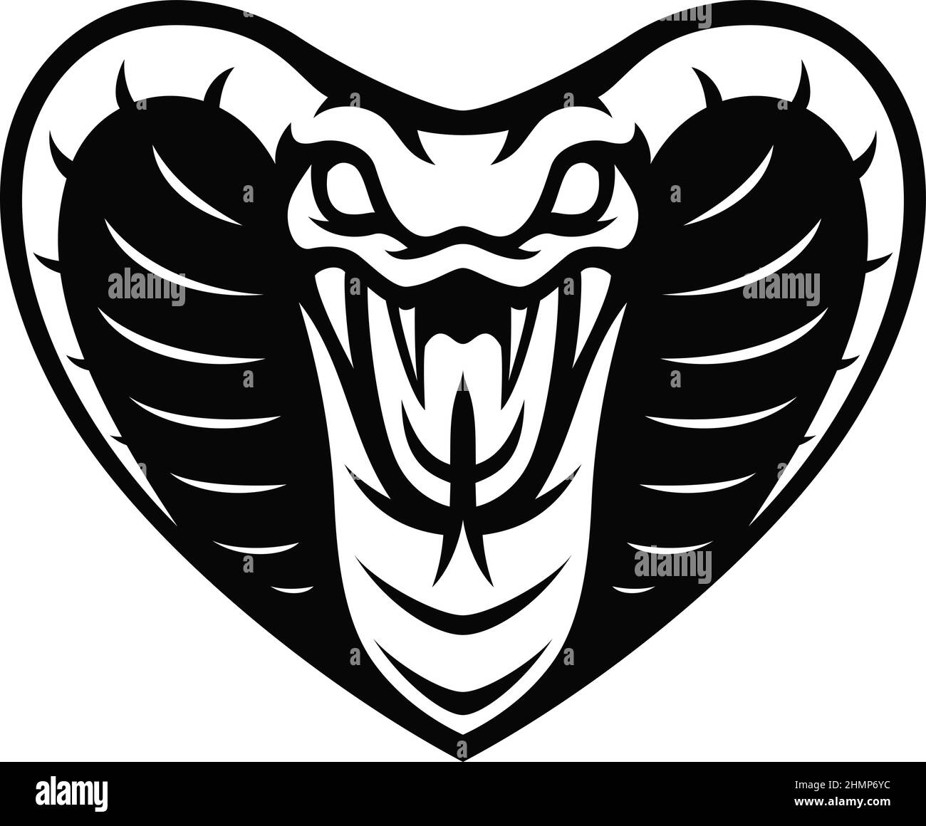 Viper Snake Drawing Face