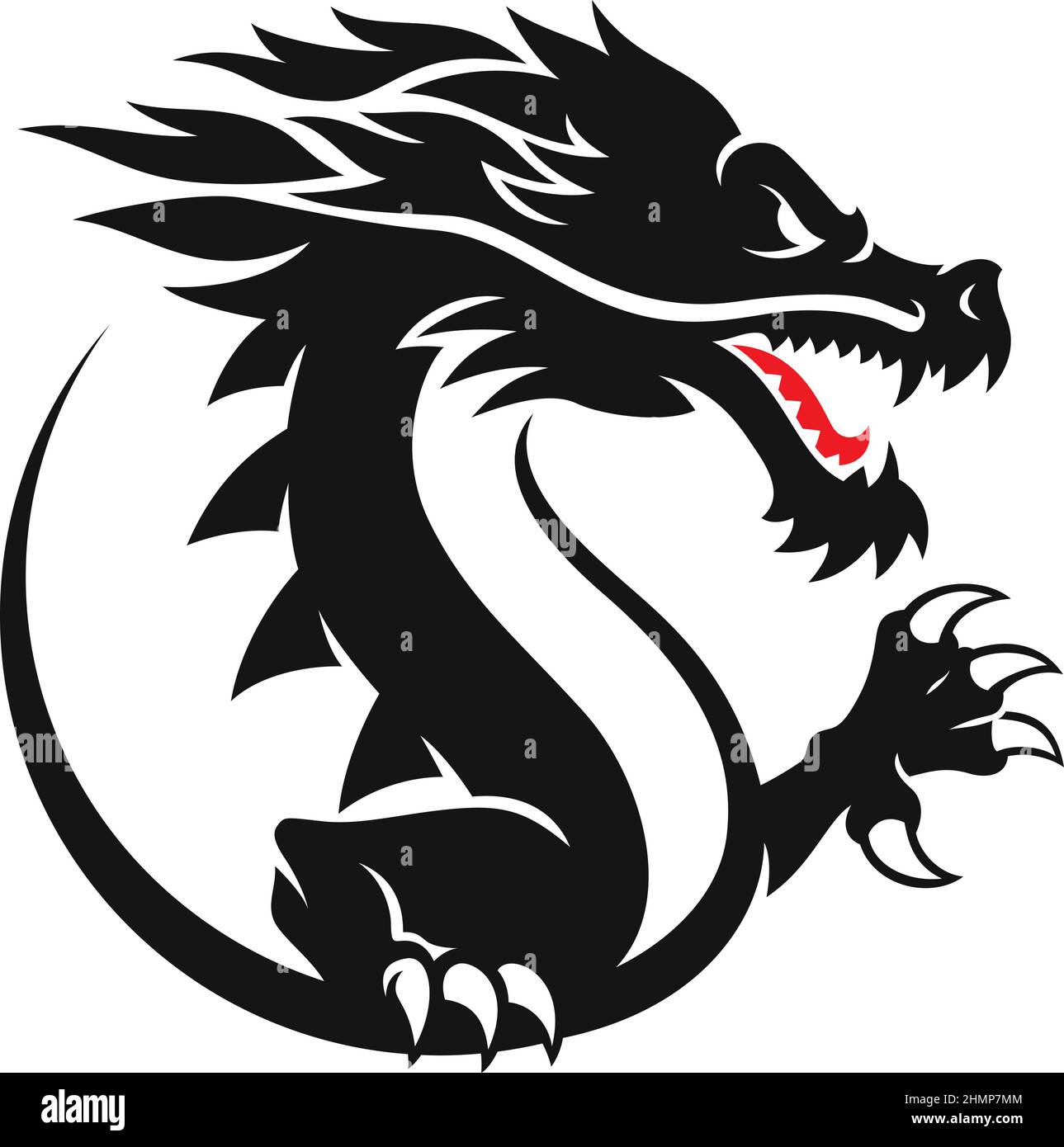 Asian Dragon Logo