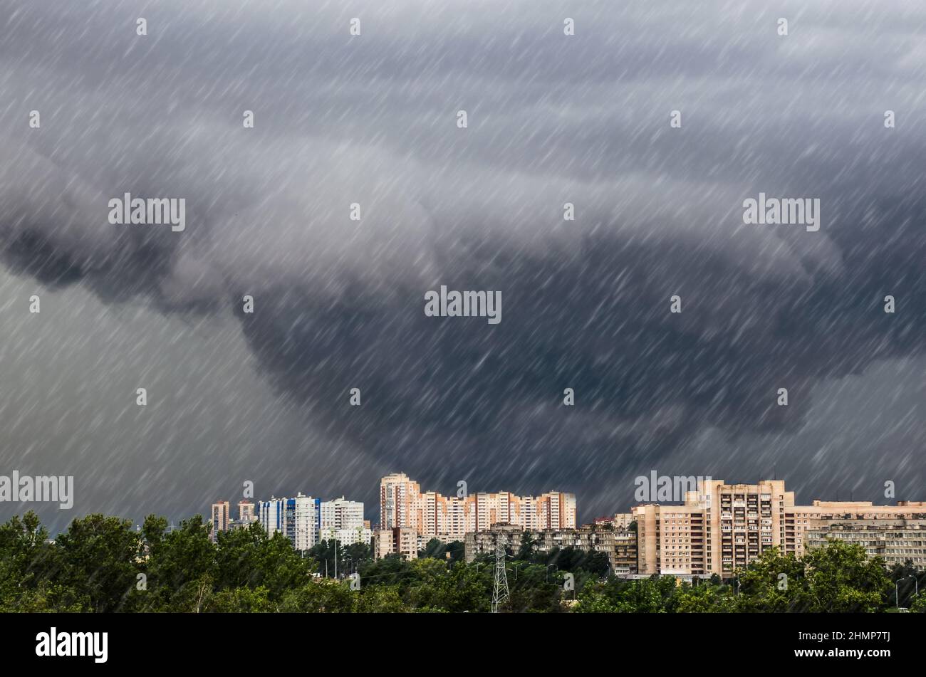 Tornado funnel clouds hi-res stock photography and images - Alamy