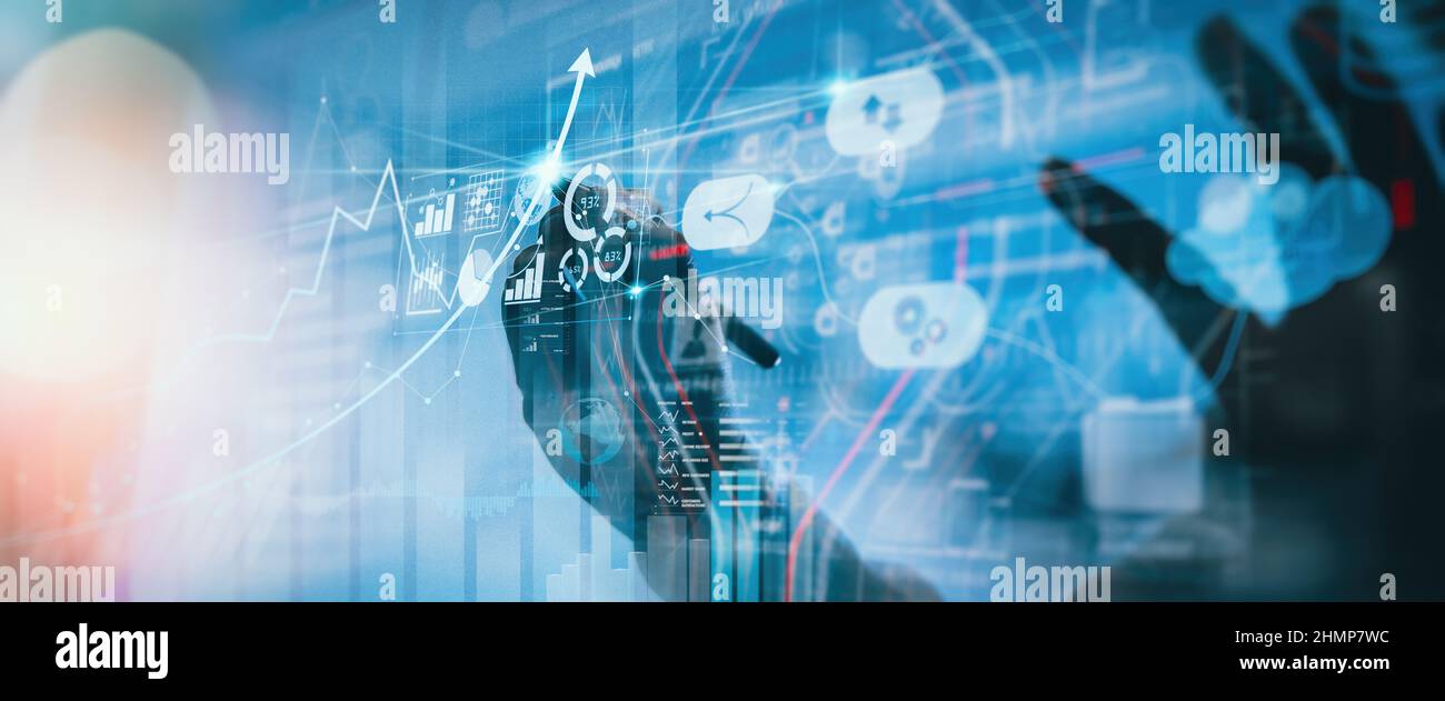 Data Management System (DMS) with Business Analytics concept ...