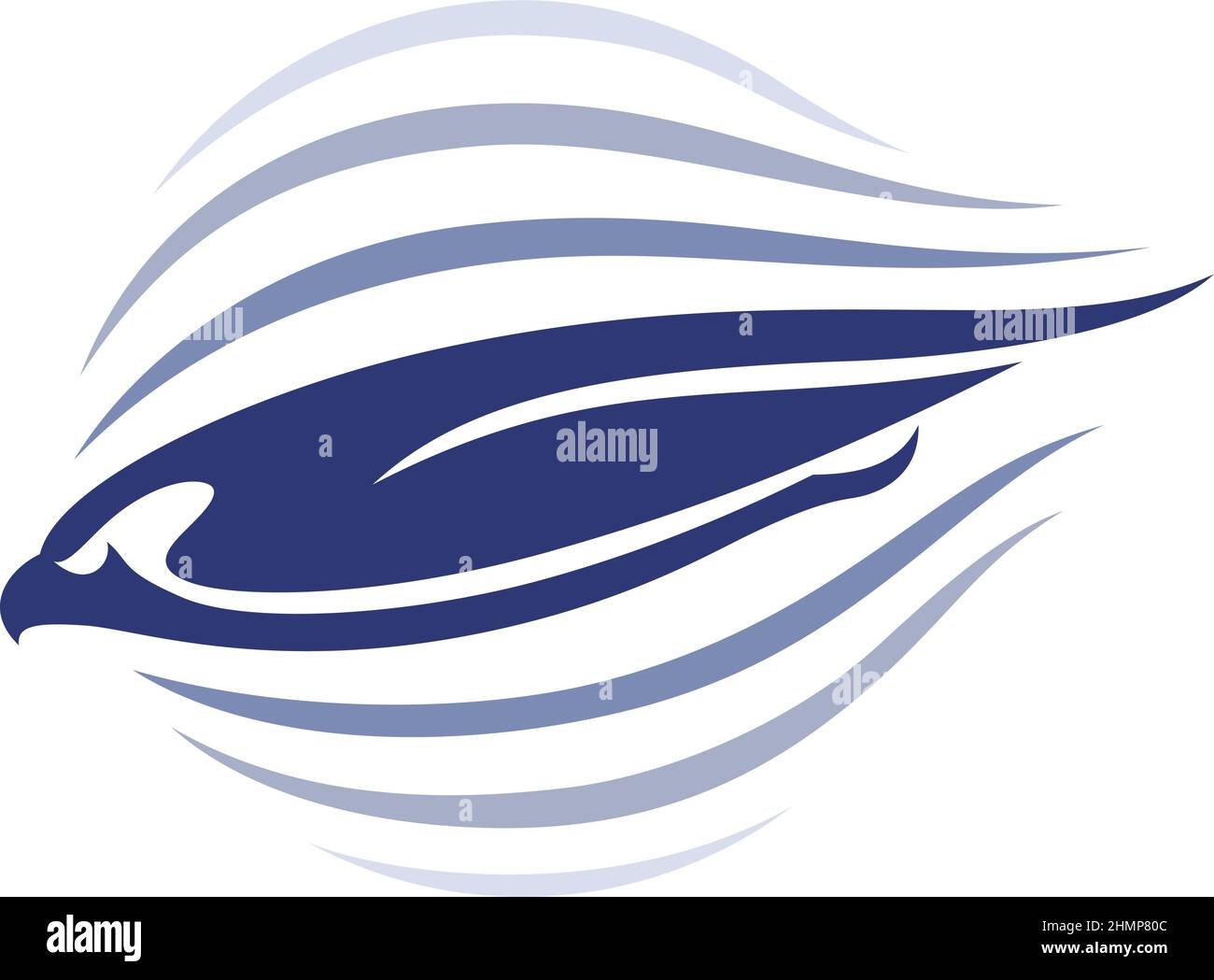 Peregrine falcon diving Stock Vector Images - Alamy