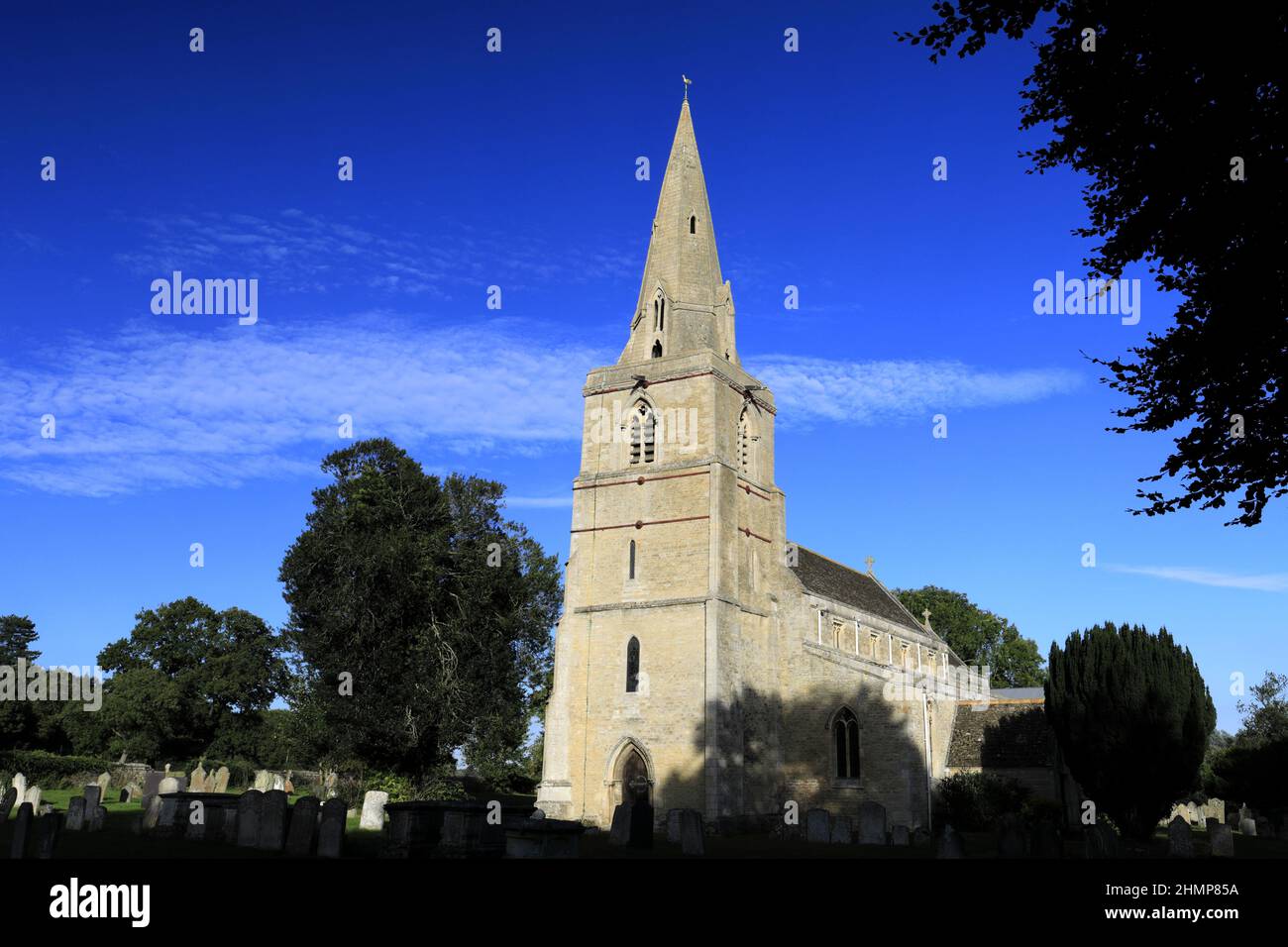 St peters church deene park hi-res stock photography and images - Alamy