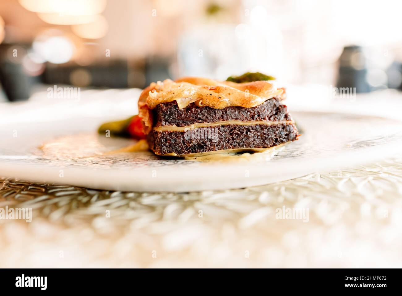 Exquisite luxurious food dishes for rich and wealthy people Stock Photo ...