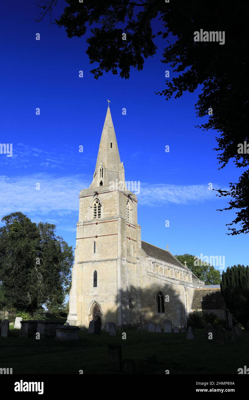 St peters church deene park hi-res stock photography and images - Alamy