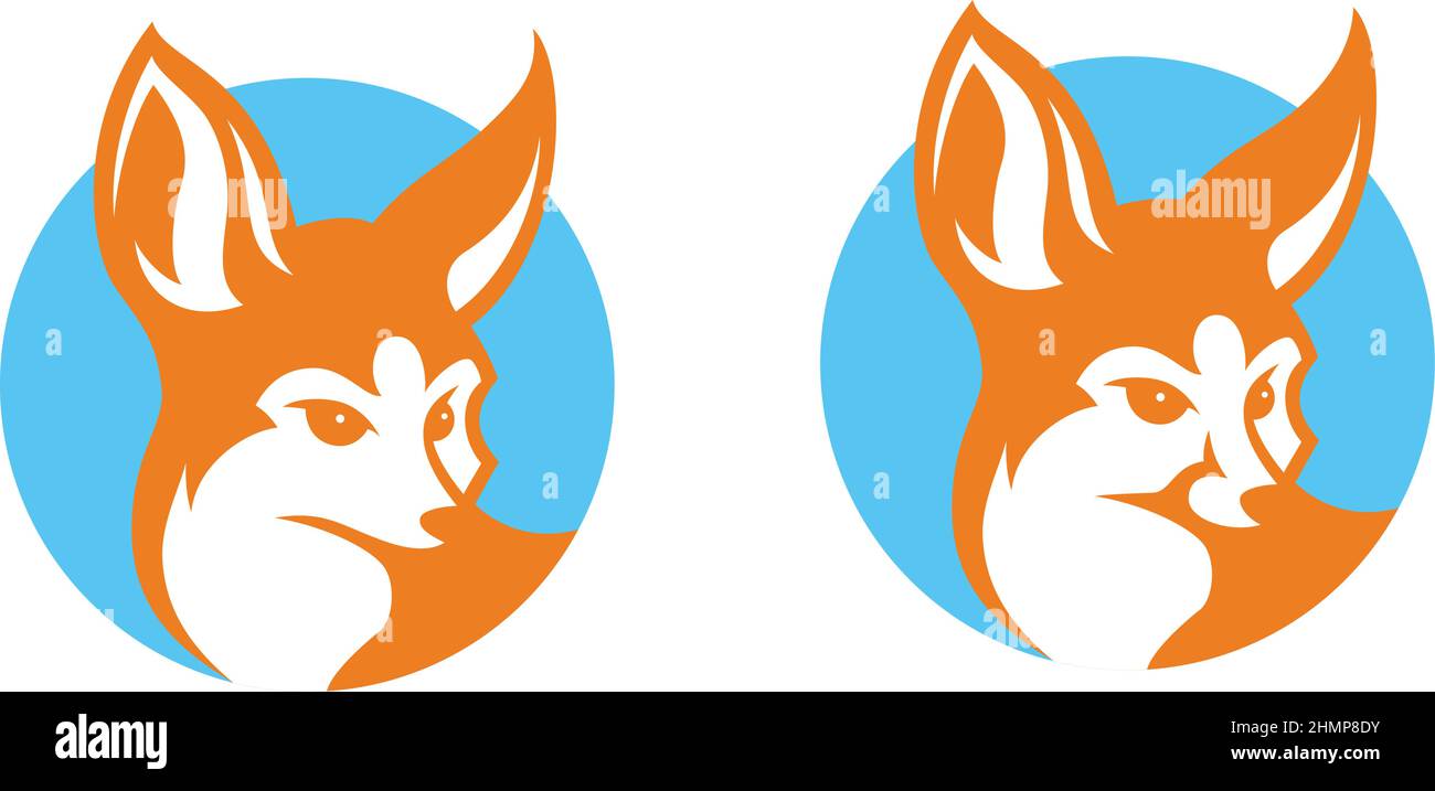 Fox big ears Stock Vector Images - Alamy