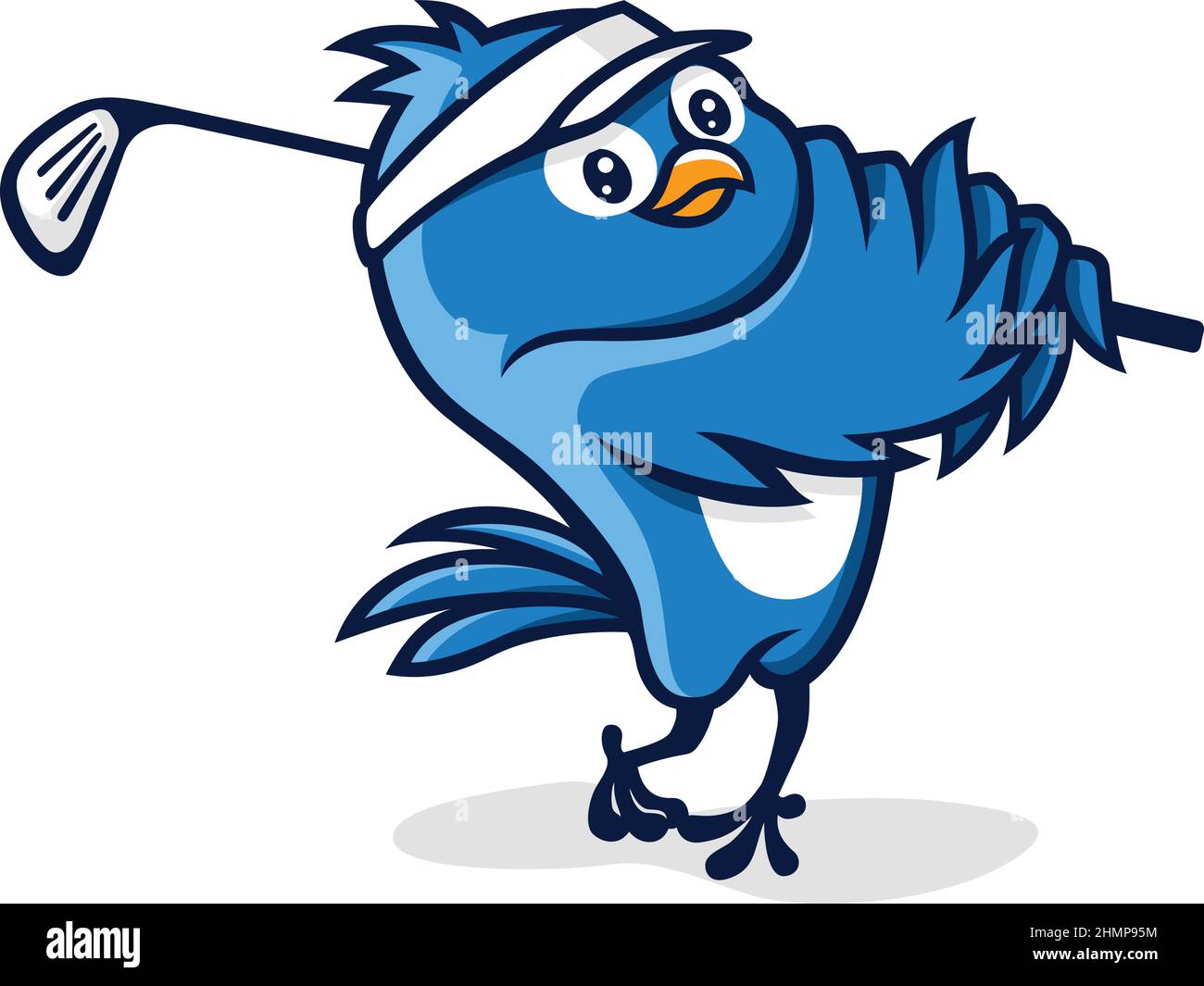 Cartoon golfer hi-res stock photography and images - Alamy