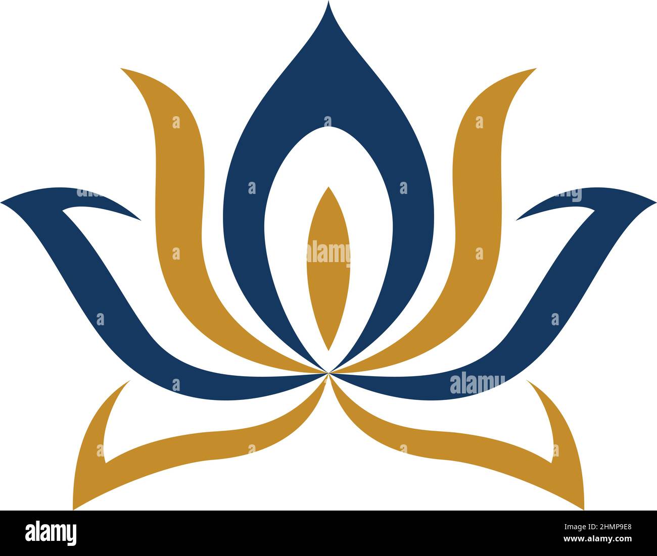 Abstract Lotus Flower Stock Vector Image & Art - Alamy