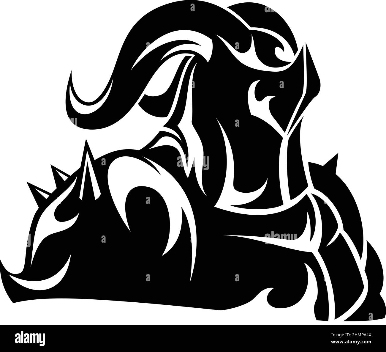 Medieval knight warrior fight Black and White Stock Photos & Images - Alamy