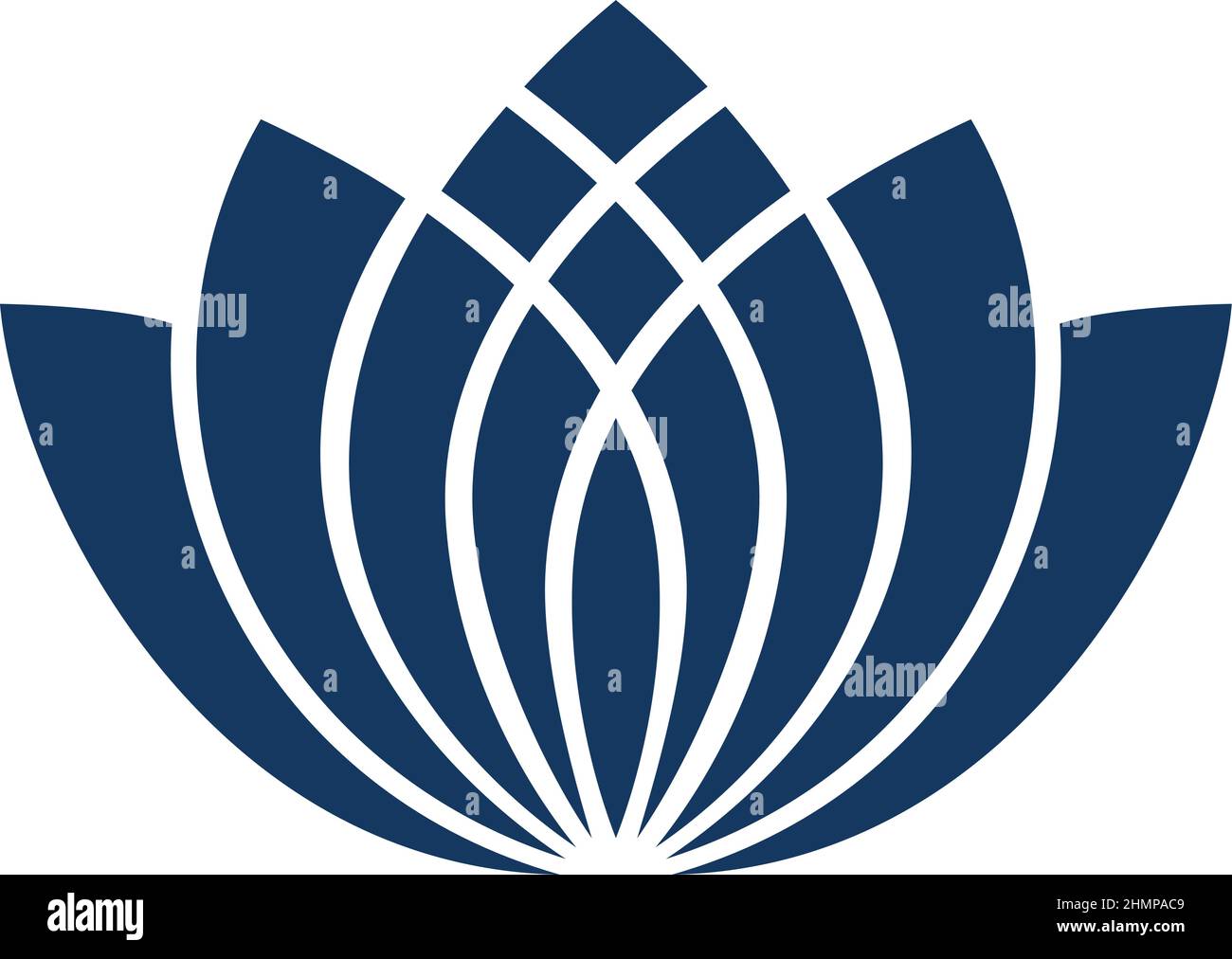 Abstract Lotus Flower Stock Vector Image & Art - Alamy