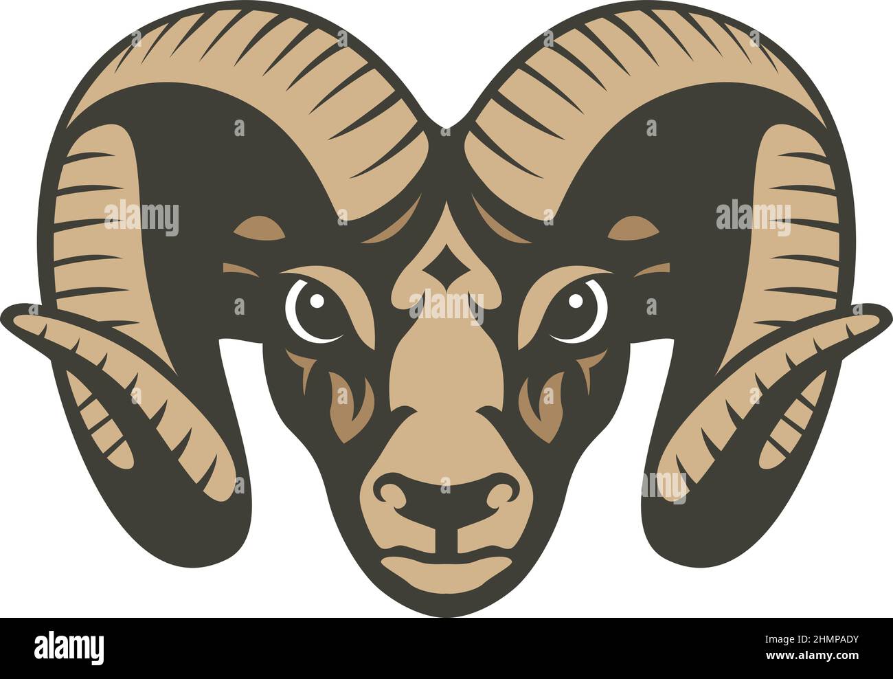 Cartoon ram hi-res stock photography and images - Alamy
