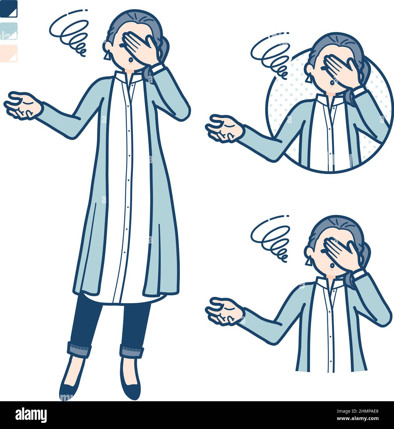 Discouraged student Stock Vector Images - Alamy