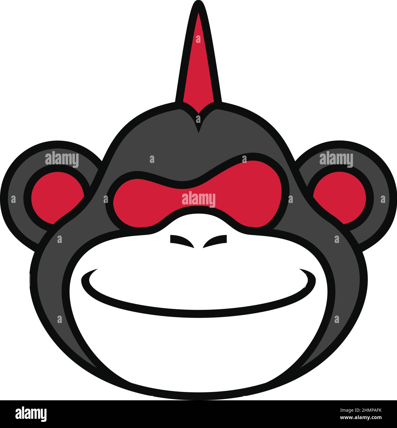 Funky Monkey Cartoon