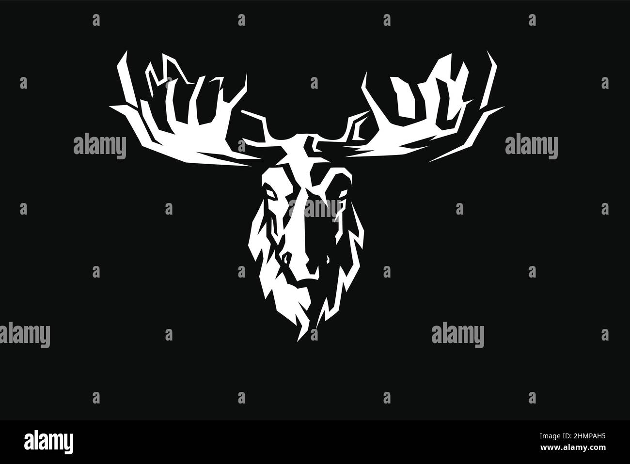 Angry moose hi-res stock photography and images - Alamy