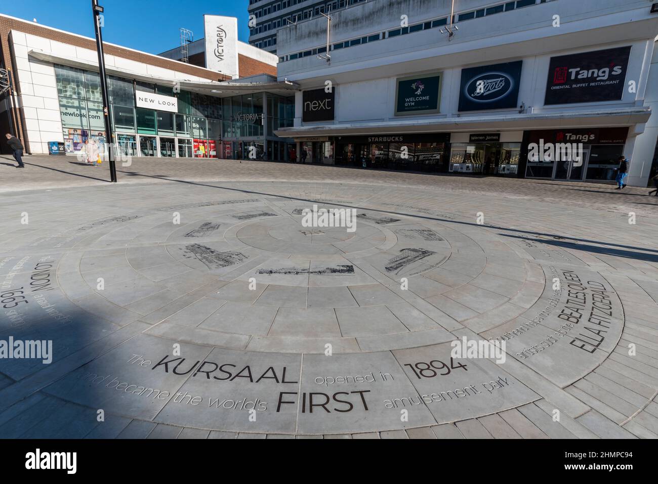 Newly unveiled wayfinding stone circle attraction at the top of the ...
