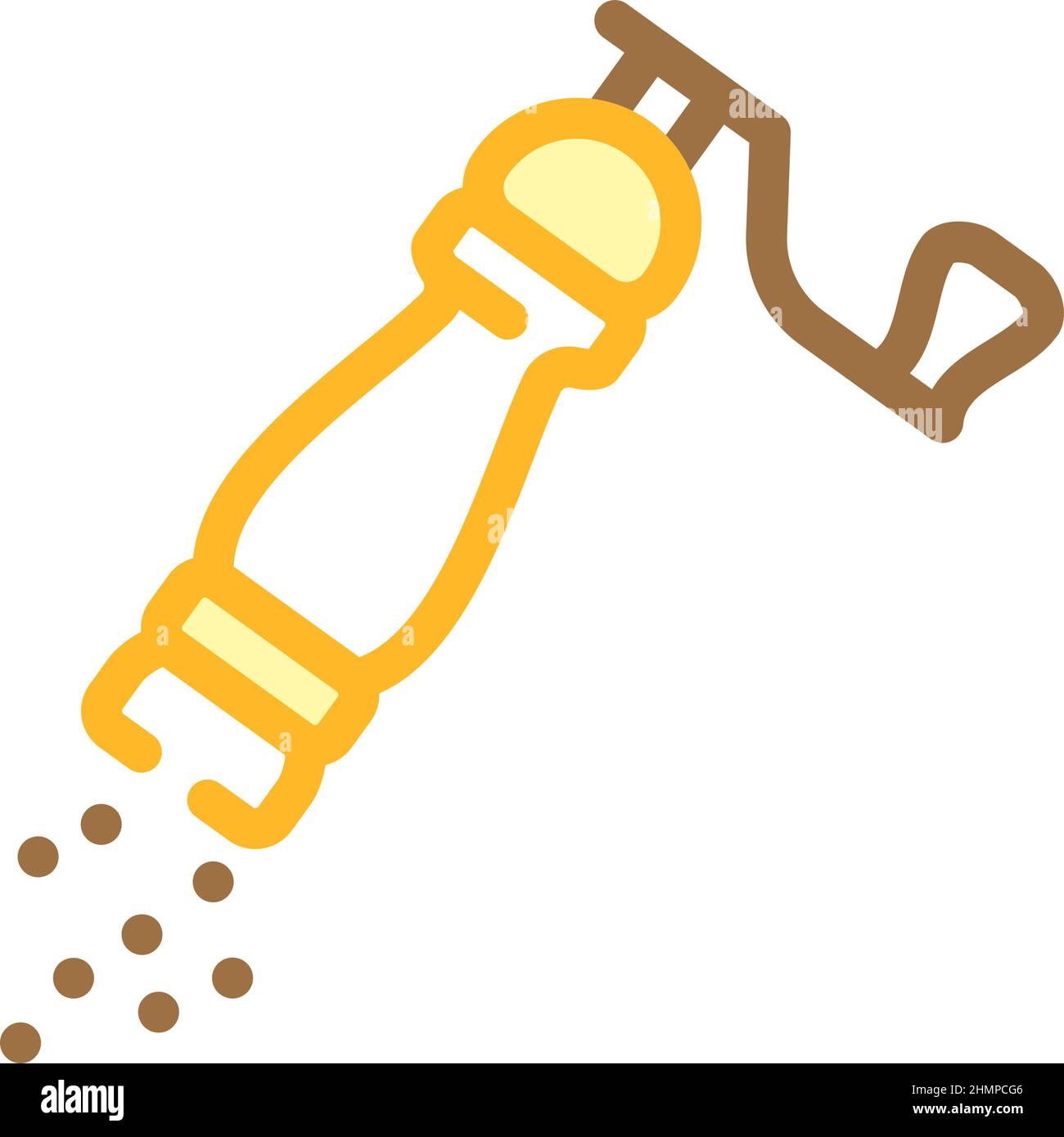 pepper add color icon vector illustration Stock Vector Image & Art - Alamy