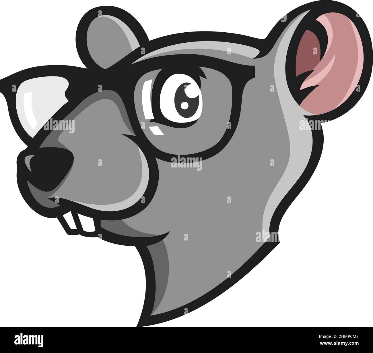 Cute mouse teeth Stock Vector Images - Alamy