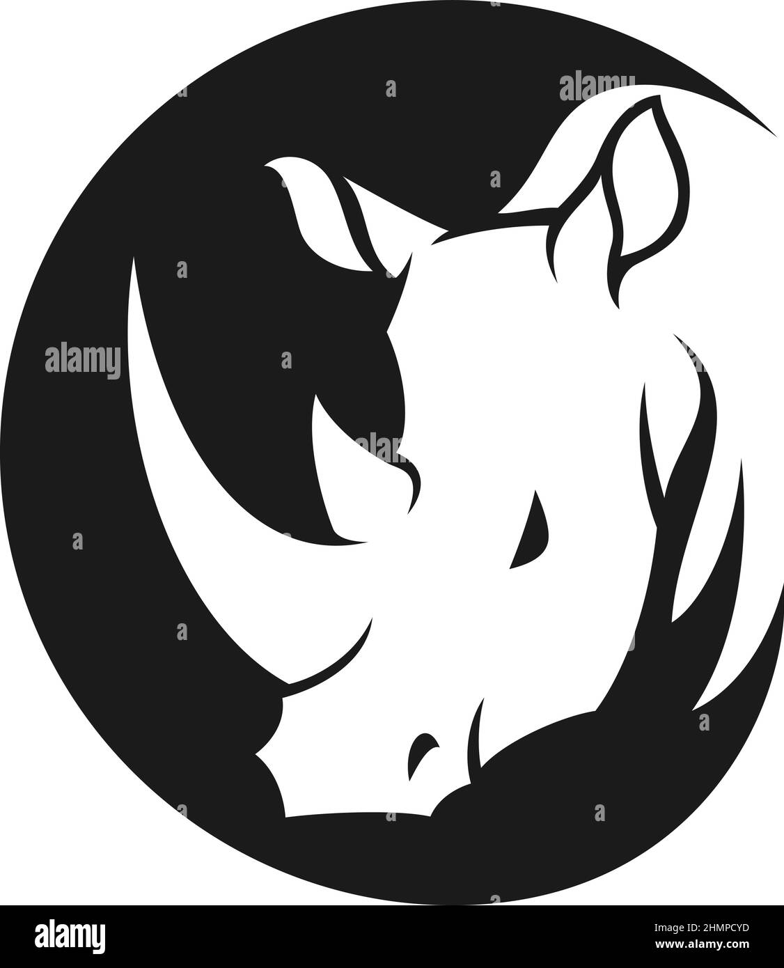 Simple circle logo Black and White Stock Photos & Images - Alamy