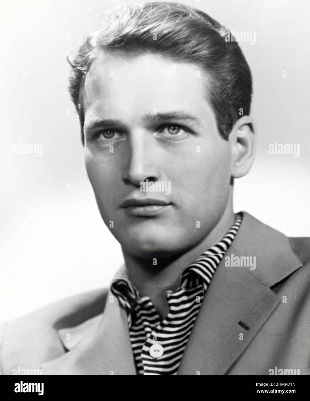 PAUL NEWMAN (1925-2008) American film actor and producer about 1956 ...