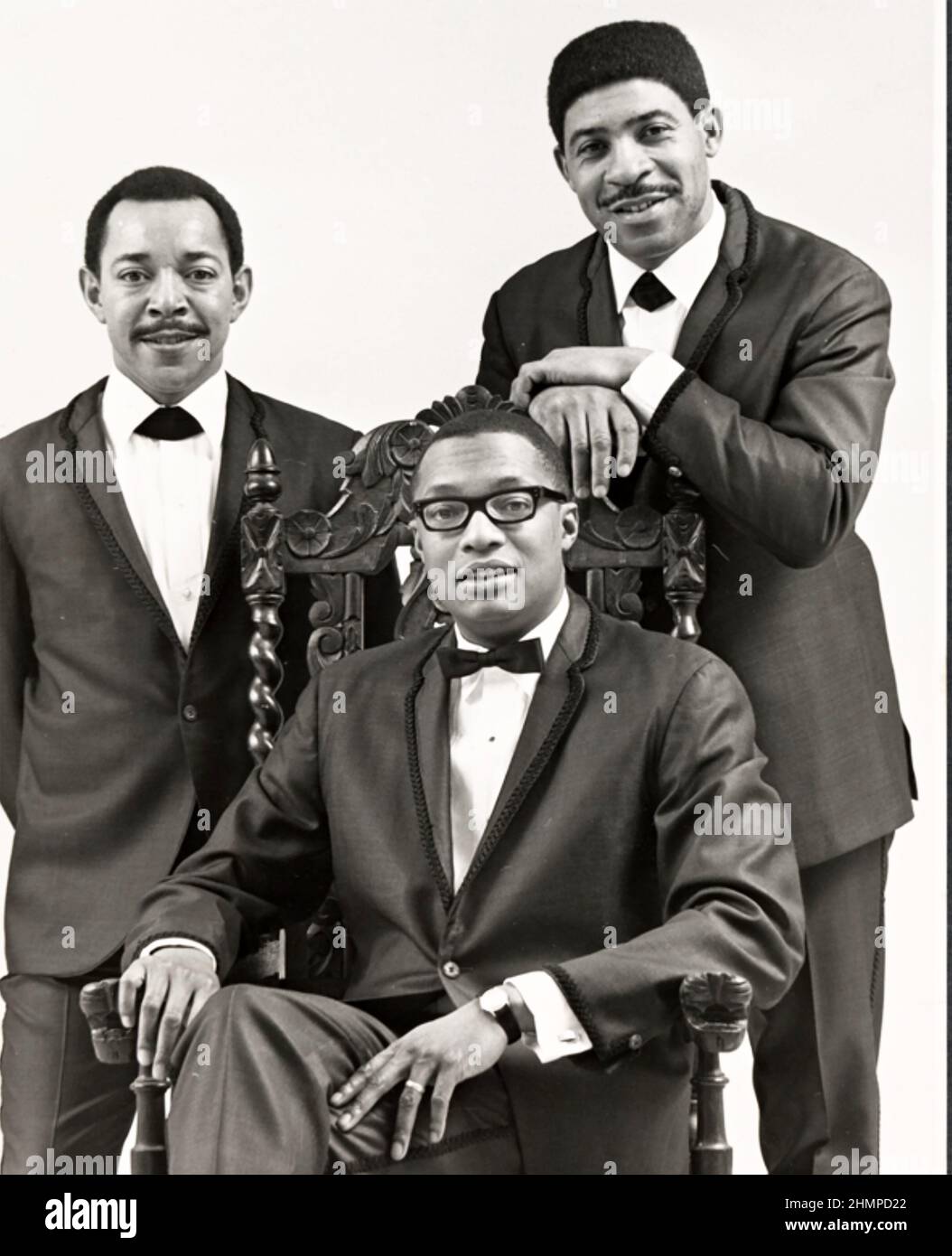 RAMSEY LEWIS TRIO Promotional photo about 1966 with from left Red Holt ...