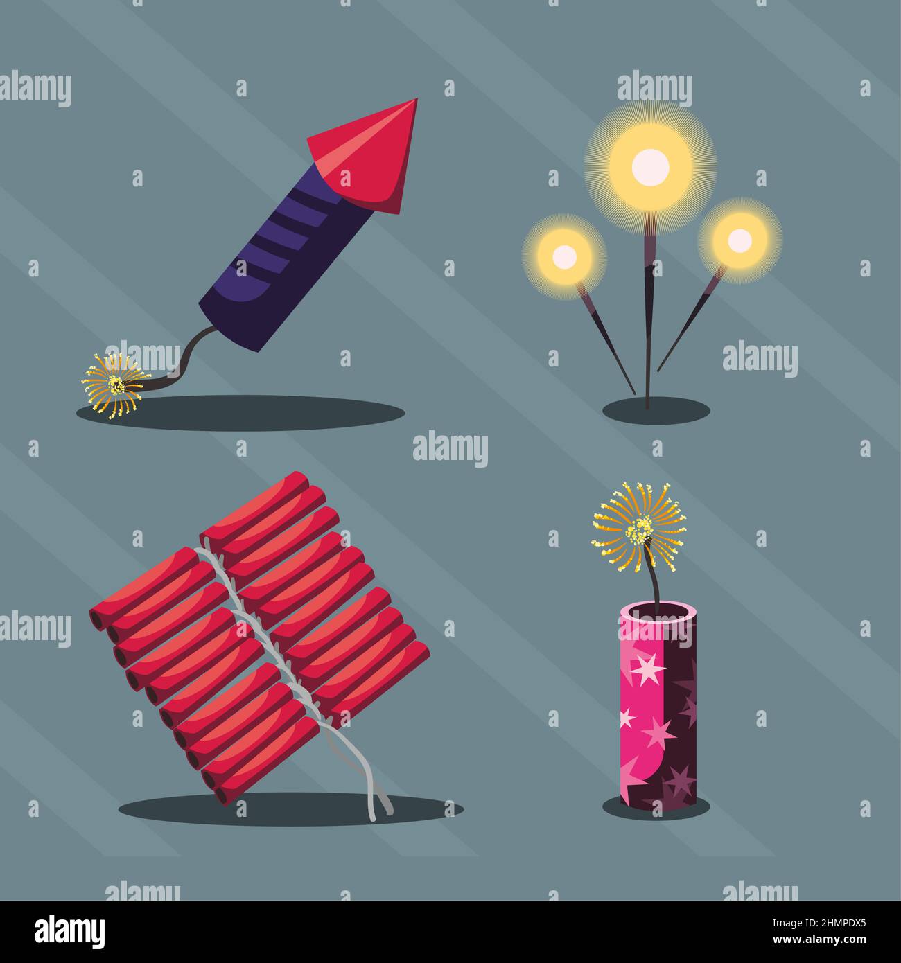 Firecrackers explosives Stock Vector Images - Alamy