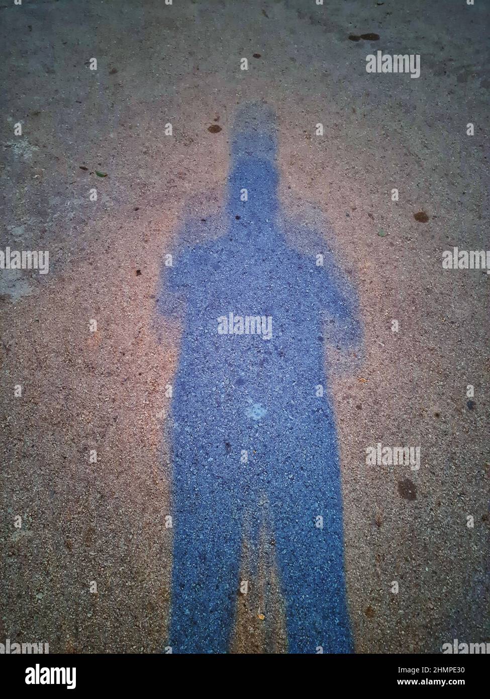Silhouette, shadow, floor Stock Photo - Alamy