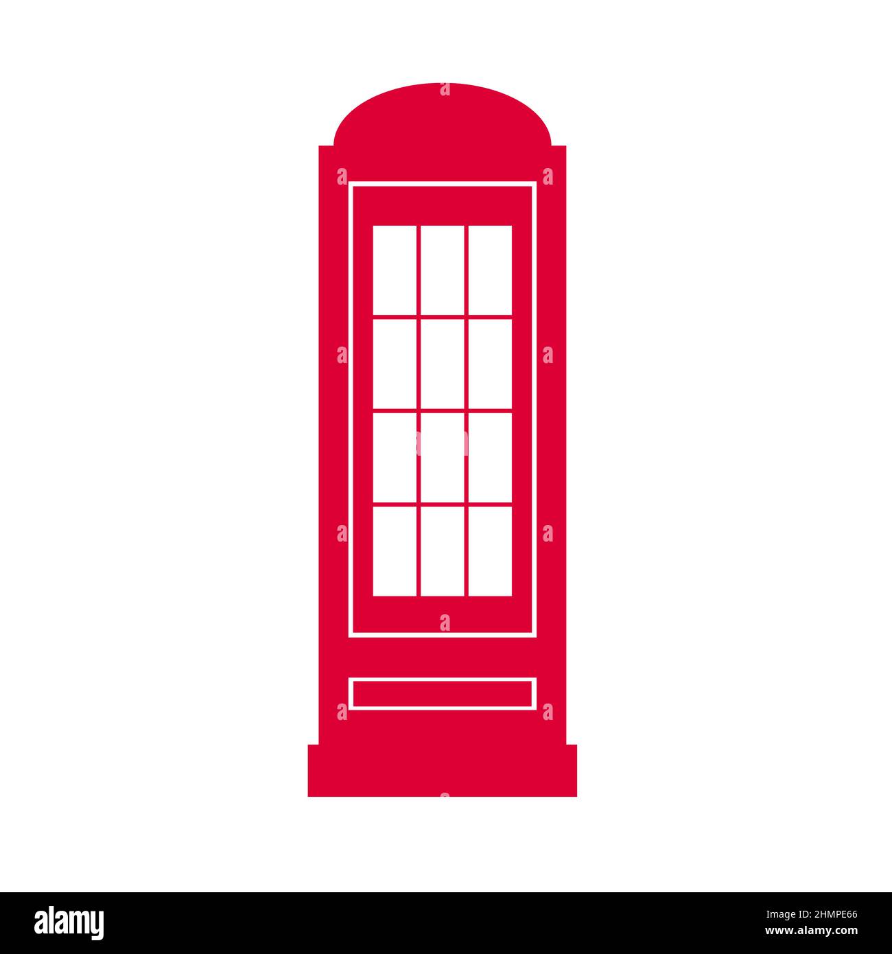 British styled phone booth Stock Vector Images - Alamy