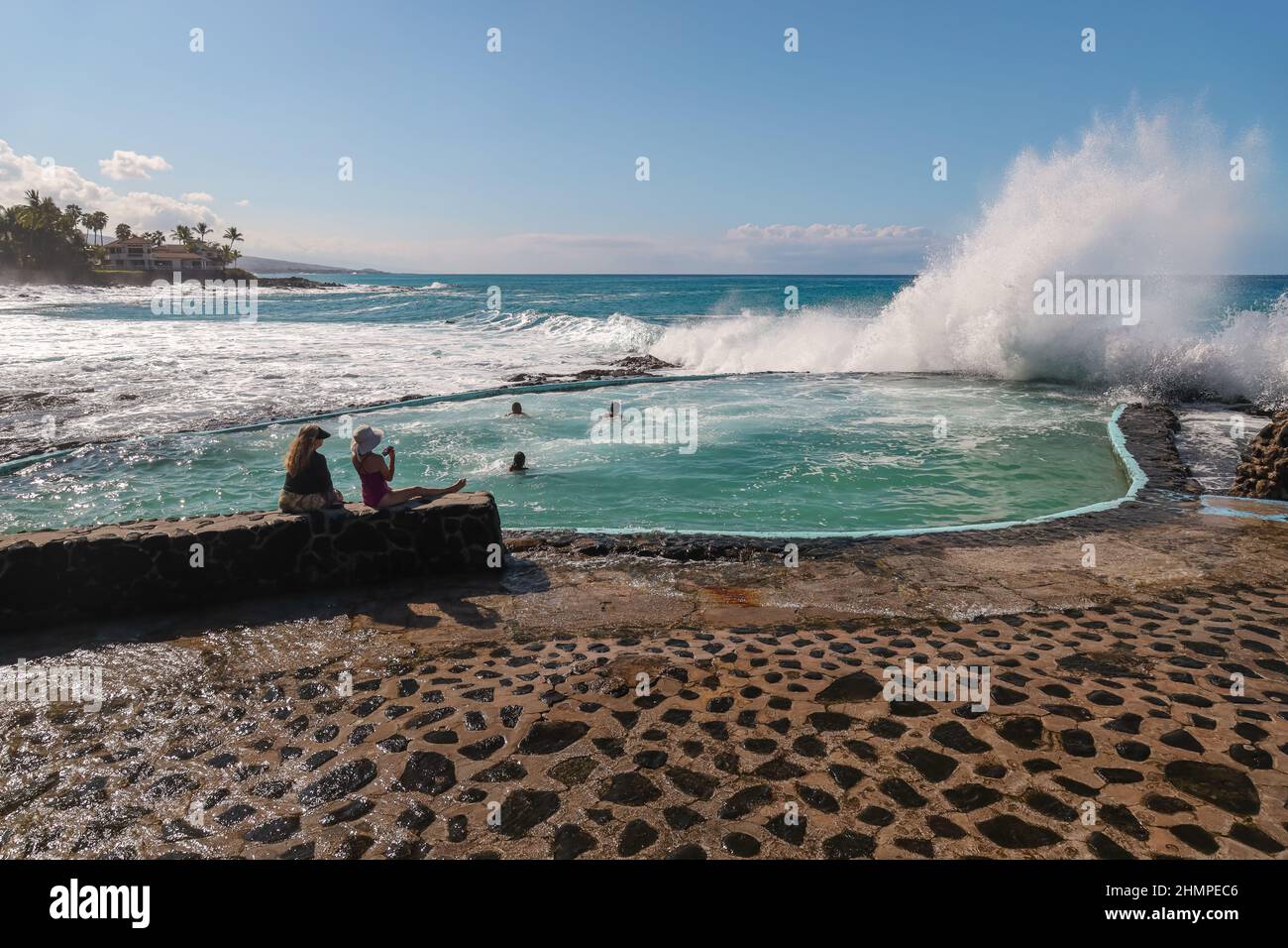 Ali'i saltwater pool hi-res stock photography and images - Alamy