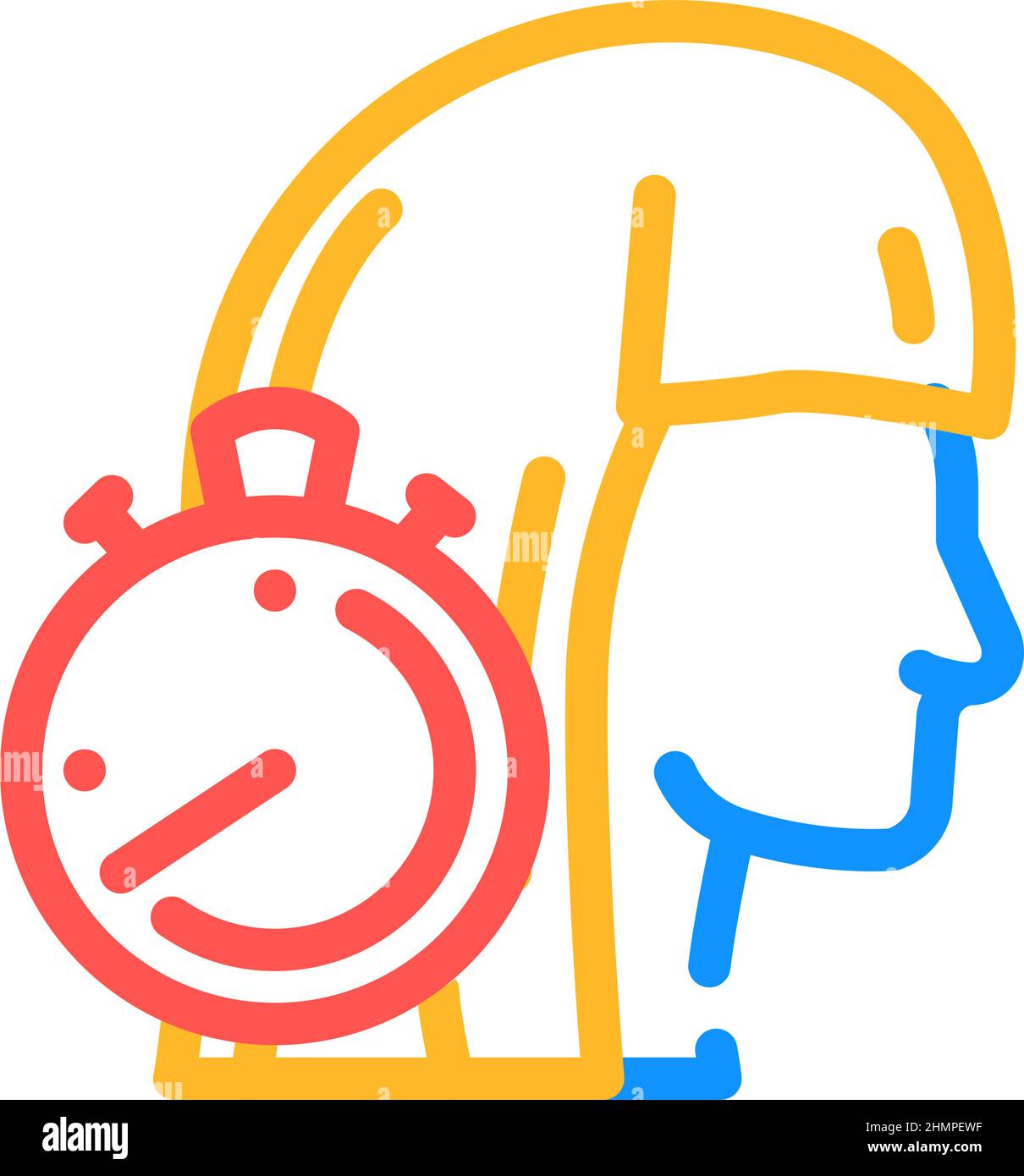 Hair cutting time Stock Vector Images - Alamy