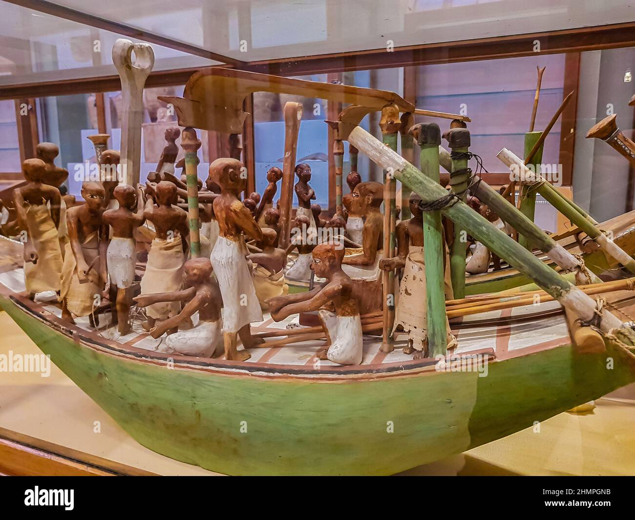 Cairo, Egypt - December 17, 2021: Detail from Egyptian Museum in Cairo ...