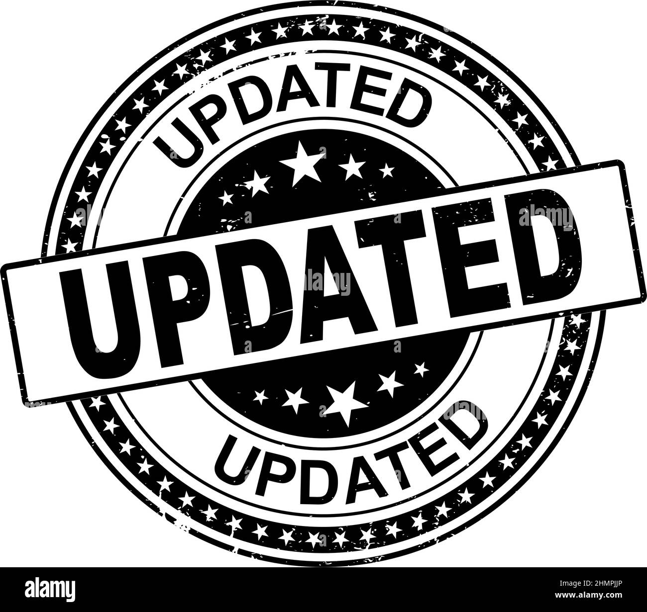 New update seal Stock Vector Images - Alamy