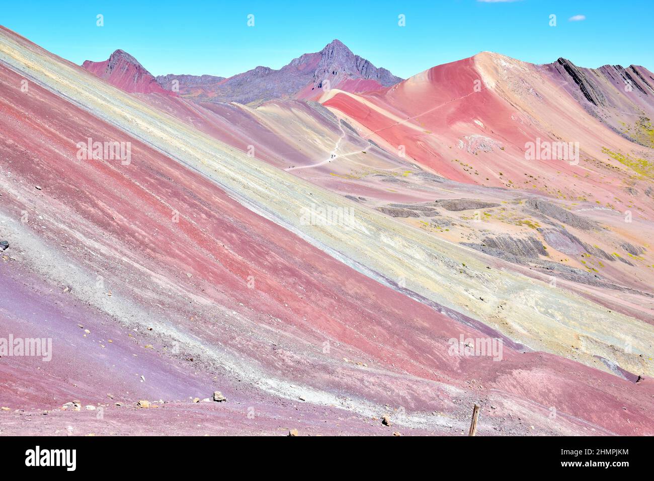 Colorful scenery in Peru Stock Photo - Alamy